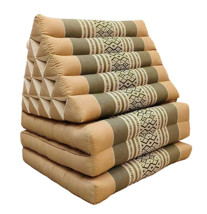 Shop Thai Triangle Pillow Mattress - Cream Online in Australia – Boho ...